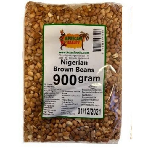 Nigerian Brown Beans 900g – OBA African Store