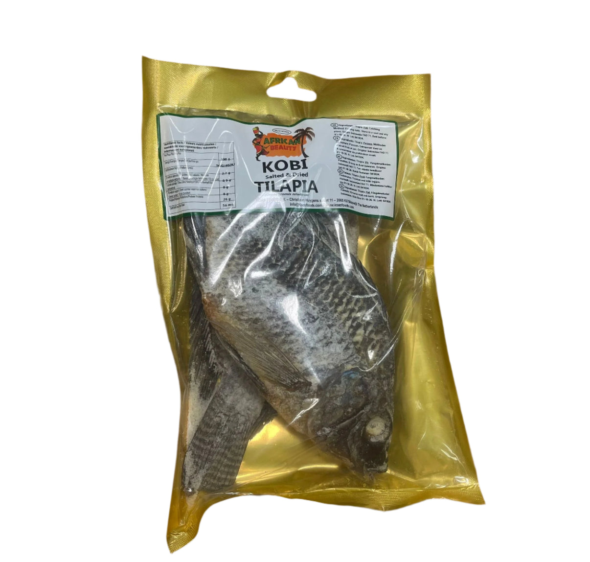 African Beauty Kobi Salted & Dried Tilapia 350g+- – OBA African Store